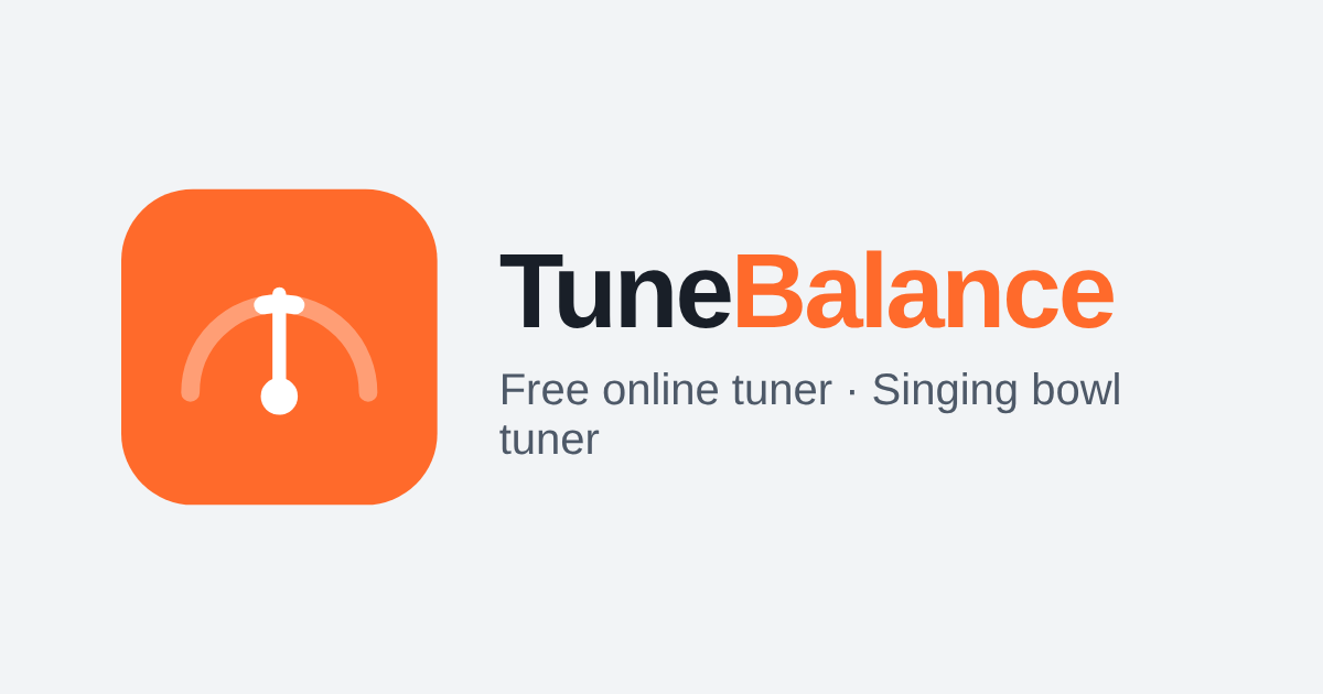 TuneBalance — Free Online Tuner for Guitar, Bass, Ukulele & Any Instrument